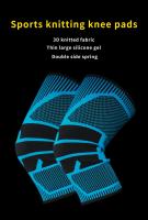 China High Quality Simple Breathable Sweatabsorbing Knee Pads Sports Basketball Knee Pads for sale