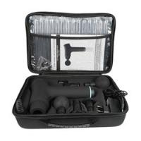 China Full Body Handheld Muscle Massage Gun Black Deep Tissue Massager CE for sale