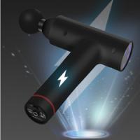 China ODM Hand Held Fascia Massage Gun LCD Deep Muscle Tissue Massage Gun for sale
