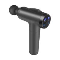 China 30 Speed Fascia Massage Gun Deep Tissue Percussion Massage Gun Touch Screen for sale