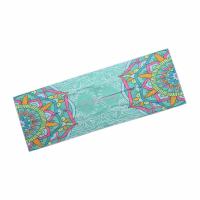 China Non Slip Large Microfiber Beach Towels 65*185cm Printable Non Skid Yoga Towel for sale