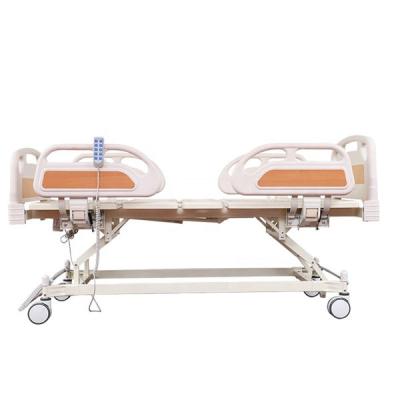 China Load Capacity 240kg ICU Patient Care Bed Hospital Folding Electric Nursing Bed patient hospital bed electrichospital bed for sale
