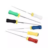 China Dental instruments stainless steel root canal file K file, manual multi-model, used for root canal treatment and filling for sale