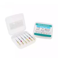 China Dental Heat Activation NITI Large Taper Super Golden Dental Endo K Files for sale