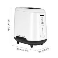 China 1-7L/min Oxygen Concentrator Machine Generator Portable Oxygen Making Machine Without Battery Air Purifier AC 220V/110V for sale