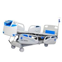 China Motorized ICU Hospital Bed 8function With Weighing Scale Electric Fine durable medical equipment patient hospital bed for sale