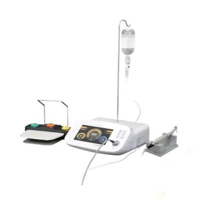 China Motor System Dental Implant Machine With Fiber Optic Plus Led Contra Angle Handpiece for sale