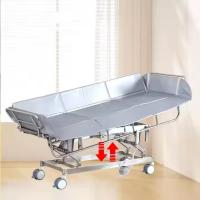 China Customized Household Bathing Multifunctional Bathing Bed For Elderly Paralyzed Patients Electric Manual Lifting Bathing Bed for sale