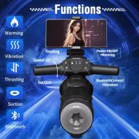 China Male Masturbator Thrusting Telescopic for Men bluetooth connect phone control male toys Sucking for sale