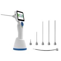 China ENT Surgical Instrumnets Video Otorhinolaryngoscope with Insertion Tube 3.2 Inch Touchscreen Otoscope Video Otoscope for sale