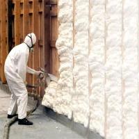 China Polyurethane Spray Foam Insulation Blend Polyols 245fa Blowing Agent 30-40kg/m3 Density for sale