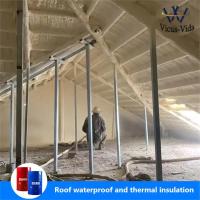 China Polyurethane Spray Foam Insulation Material VS-3 245fa Blowing Agent 30-40kg/m3 for sale