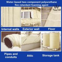 China VS-3 Spray Double Component Polyurethane Foam Raw Material 30-40kg/m³ Density ≤24mW/(m·K) Thermal Conductivity for sale
