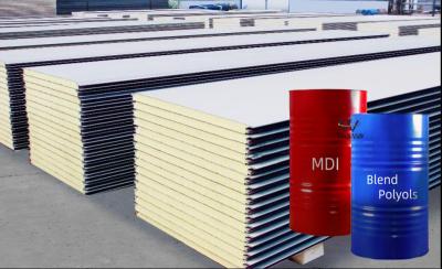 China Factory Customized Blend Polyols System House for PIR Sandwich Panel Manufacturing for sale