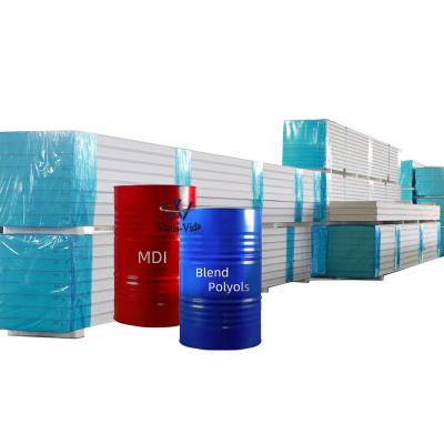 China Manufactured MDI& Blend Polyols for PIR Sandwich Panel by Factory for sale