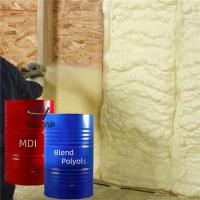 China VI-R02 High Density PU Blend Polyols for Spray Foam Insulation with 310-380 mgKOH/g Hydroxyl Value and 100-200 mPa.s Viscosity for sale