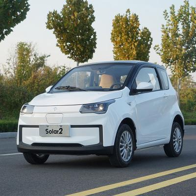 China 2 Seats Electric Vehicle Manufacturer Hight Speed solar EV cars 90KM/H Electric Car with EEC for sale