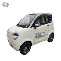 China 3 Door 4 Seats Micro New Energy Car 4 Wheel Electric mini Car for sale