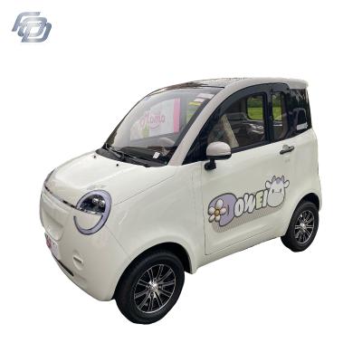 China 3 Door 4 Seats Micro New Energy Car 4 Wheel Electric mini Car for sale