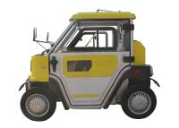 China 120Ah Gel Battery 2 Seats 4 Wheel Drive Electric Car , 2.8KW Smart Auto Electric Car for sale