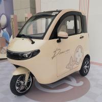 China 1800W 3 Wheel Electric Scooter 3 Seats Electric Cabin Scooter Enclosed Electric Tricycles for sale