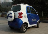 China Blue Color Mini Electric Car Family 2200 W With 3 Seats 2400*1270*1500mm for sale