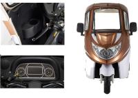 China Passenger 1200W 60V 3 Wheel Electric Tricycle for sale