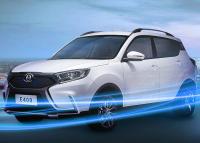 China Green Energy Mini Electric SUV Automobile With Remote Central Lock Aluminium Alloy Hub for sale