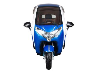 China Hand Brake 3 Wheel 50 Ah Enclosed Electric Trike for sale