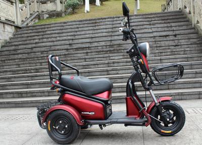 China Lead Acid Battery 50km Travel Three Wheel Electric Scooter for sale