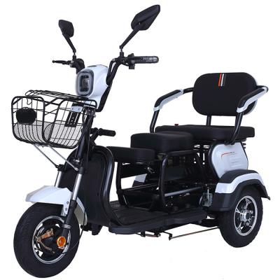 China Front Mounted Basket 20Ah Three Wheel Electric Scooter for sale