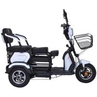 China Front Basket 20Ah 60V Three Wheel Electric Scooter for sale