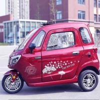 China Adjustable Driving Seat Button Start 1500W Passenger Electric Tricycle for sale