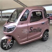 China Central Lock Button Start Brushless Passenger Carrying Tricycle for sale