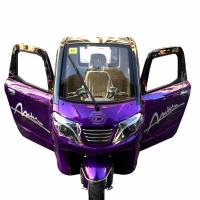 China Lead Acid Battery 1500W Enclosed 3 Wheel Motorcycle for sale