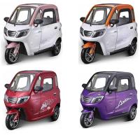 China 60V 58Ah Battery Long Travel Passenger Electric Tricycle for sale