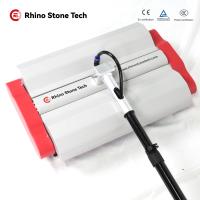 China Aluminum Pole Cleaning Dust Off Solar Panels OEM Solar Module Cleaning Brush for sale