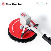 China DC24V 340mm Residential Solar Panel Cleaning Service Li Battery Solar Panel Brush Cleaner for sale