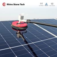 China Battery Powered Solar Panel Cleaning Brush IP65  7.5m PV Cleaner Device for sale