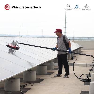 China Mobile Solar Water Heater Panel Cleaning High Speed Wiper For Solar Module Cleaning DC24V for sale