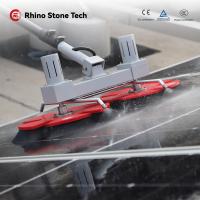 China Water Fed Solar Panel Cleaning Telescopic Brush PV Cleaning Solar System Cleaning Tools for sale