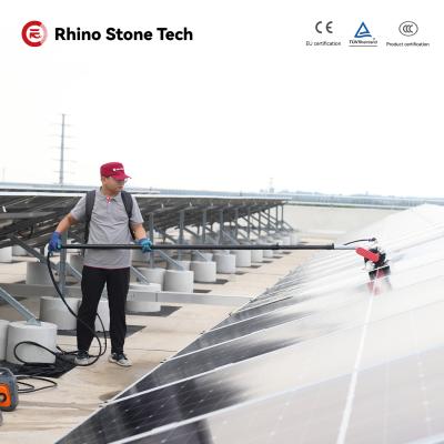 China 5.4 Meters Solar Panel Washer Brush Dry Wet Anti Static  Solar Panel Service And Cleaning for sale