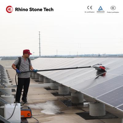 China Lightweight 7.5meter Solar Washing Brush Self Propelled  Sun Brush Solar Cleaning 4h for sale