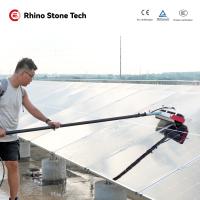 China 3.6m 5.4m 7.5m Sun Brush Solar Panel Cleaning  Telescopic Roller Solar Pv Cleaning System for sale