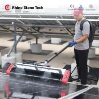 China Powerful 300W Solar Cleaning Brush  Single Roller Photovoltaic Water Fed Equipment for sale