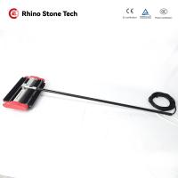 China Powerful Solar Panel Roller Brush 3.6 Meter Aluminum Alloy  Solar Panel Cleaning for sale