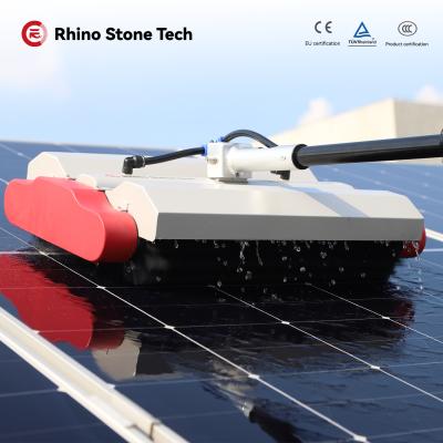 China 30AH 500mm Solar Panel Roller Brush Dual Roller Solar Cleaning Supplies for sale