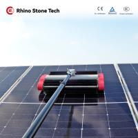 China Corded Cordless Solar Panel Roller Brush For Cleaning Solar Panels Lithium Battery for sale