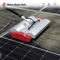 China Handheld Mobile Dual Roller Solar Cleaning Brush PV Power System Maintenance Toolings for sale