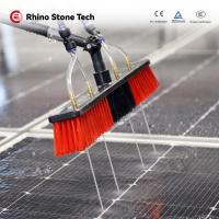China Aluminum Alloy Telescopic Water Fed Pole Rooftop Windows Wash PV Cleaning Equipment for sale